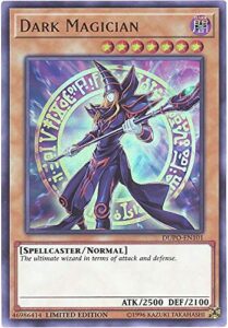 yu-gi-oh! - dark magician - dupo-en101 - ultra rare - limited edition - duel power