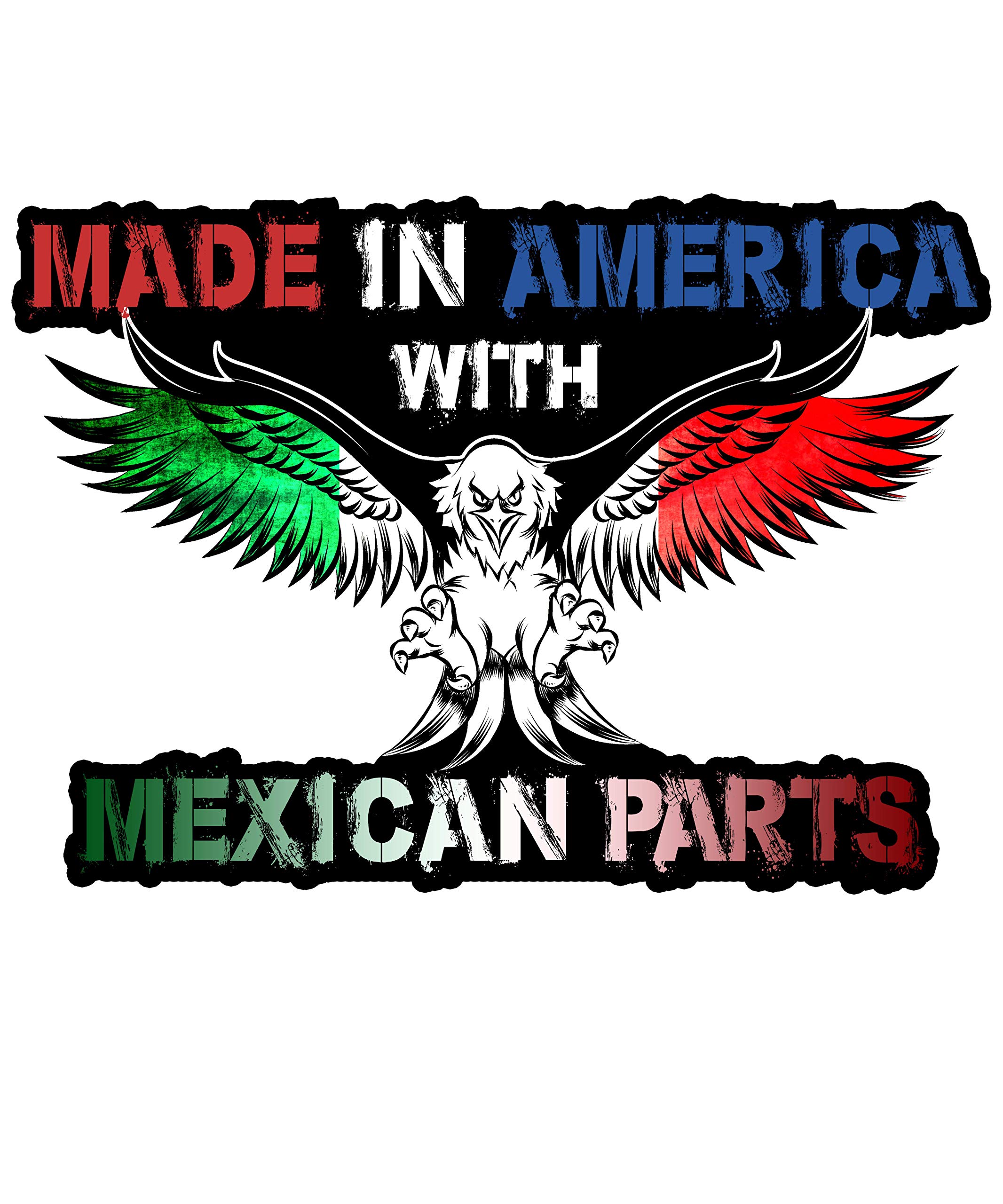 Mexican Stickers - Calcomanías Mexicanas – 100% Vinyl Stickers for Adults - Funny Decals for Hardhat, Construction, Laptop, Water Bottle or Lunchbox. Pegatinas cascos. Calcomanias para Autos