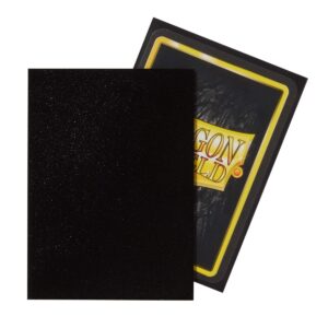 Arcane Tinmen Sleeves: Dragon Shield Matte Black NonGlare (100) (AT-11802)