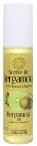 aceite de bergamota para barba y bigote, bergamot oil for beard and mustache, 15 ml / 0.51 oz. lenico brand.