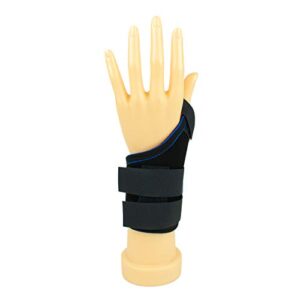 Thermo-Form Thumb Splint with Thermoplastic Insert for Custom Fit & Proper Thumb Positioning, Perfect for Thumb Arthritis, MCP Joint Injuries, Tendonitis and Fractures, Left, X-Small, 6" Mid Length