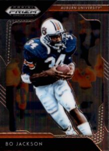 2019 panini prizm draft picks #15 bo jackson auburn tigers football trading card