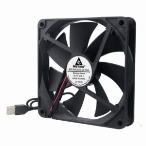 gdstime 140mm x 140mm x 25mm 5v usb dc brushless cooling fan