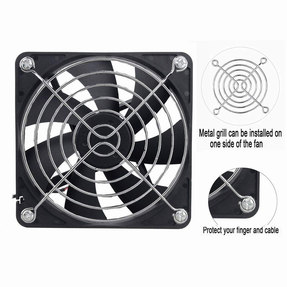 GDSTIME 140mm x 140mm x 25mm 5V USB DC Brushless Cooling Fan