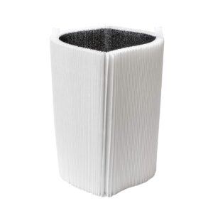 Activated Carbon Filter Replacement Collapsible Compatible with Blueair Blue Pure 411 Particle Air Cleaner by LifeSupplyUSA