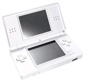 nintendo ds lite polar white (renewed)