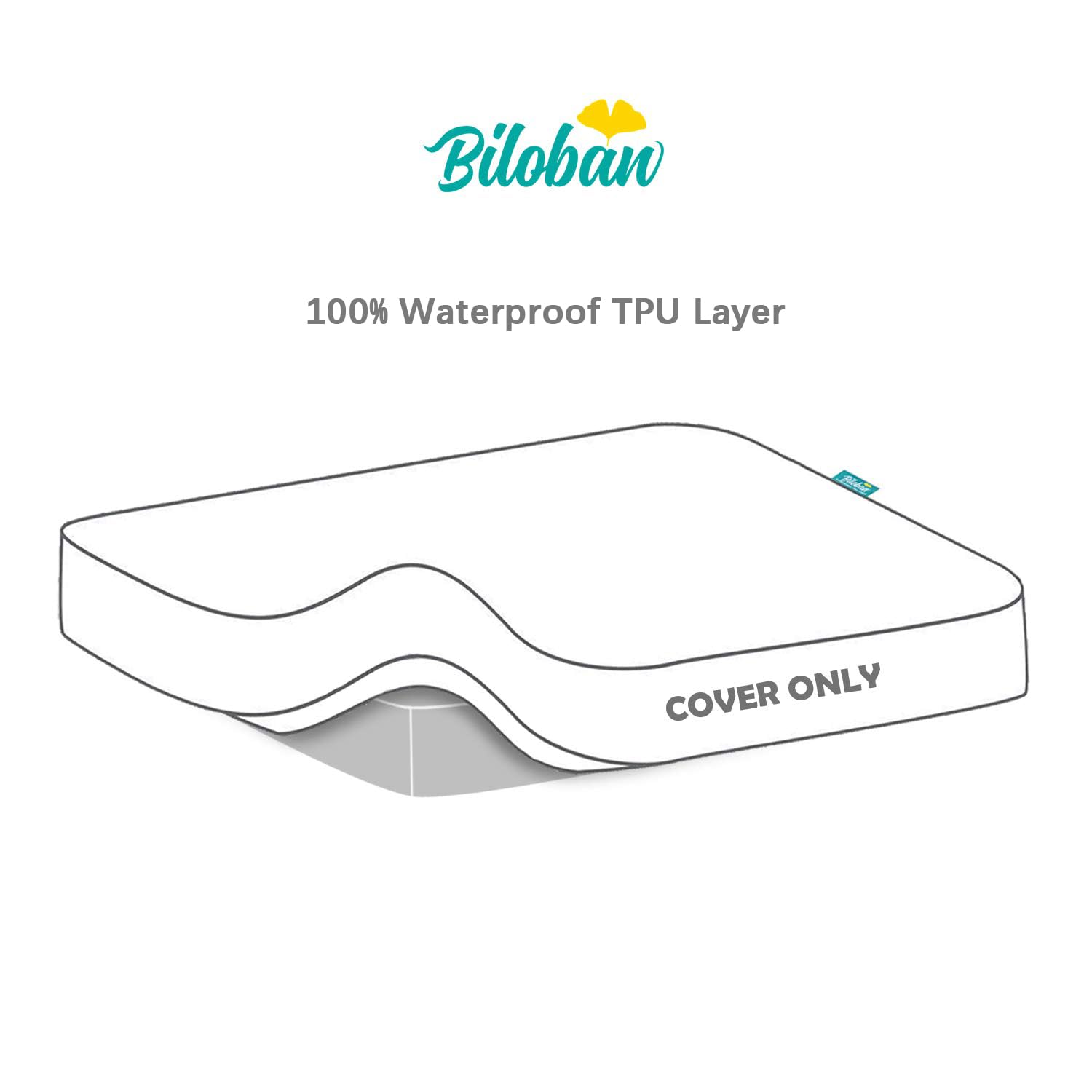 Waterproof Bassinet Mattress Protector, Fit for 17" x 33" Most Mainstream Bassinet Mattress - Rectangle, Hourglass, Oval, Ultra Soft Breathable, Viscose Made from Bamboo Surface, Washer & Dryer