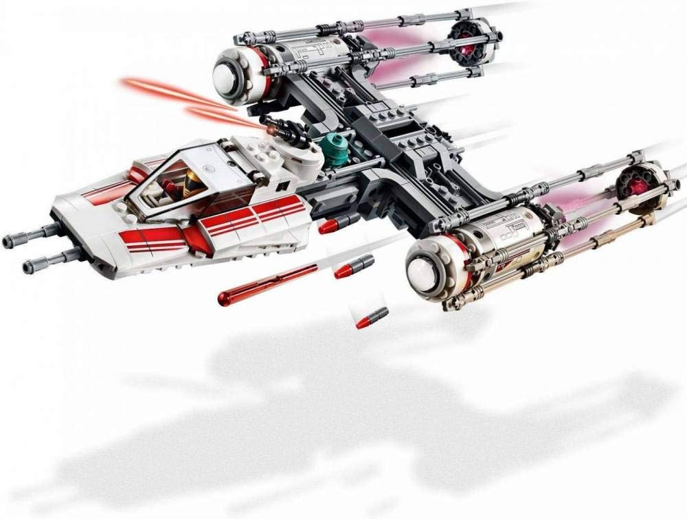 LEGO Star Wars: The Rise of Skywalker Resistance Y-Wing Starfighter 75249 New Advanced Collectible Starship Model Building Kit (578 Pieces)