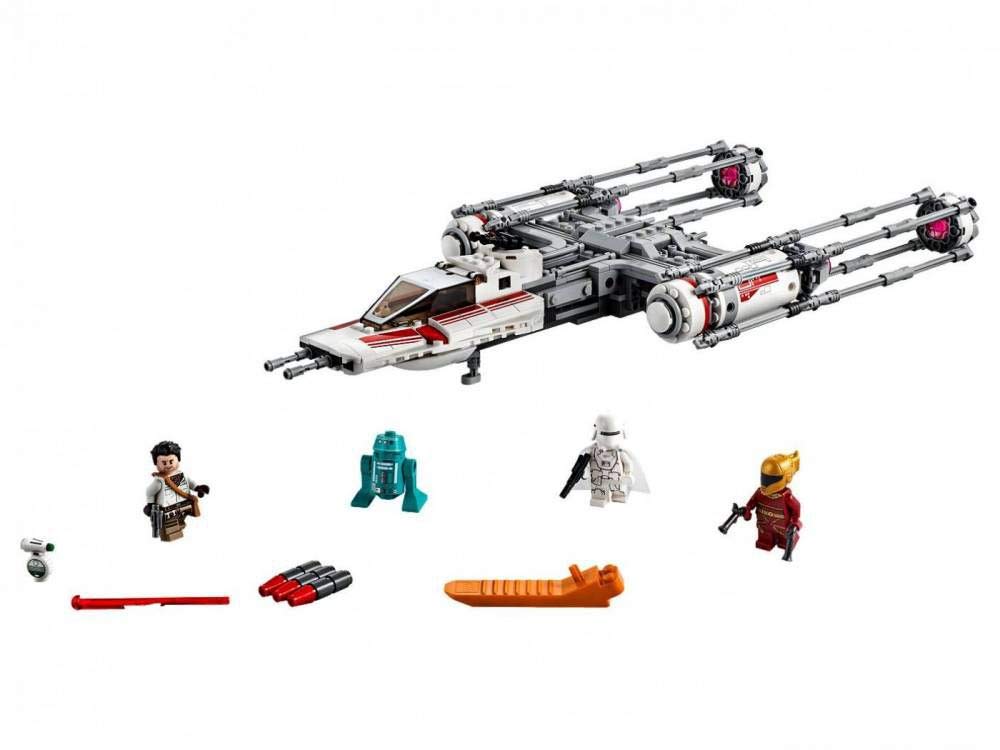 LEGO Star Wars: The Rise of Skywalker Resistance Y-Wing Starfighter 75249 New Advanced Collectible Starship Model Building Kit (578 Pieces)