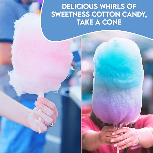 Perfectware - PW Cotton Candy Cone 100ct Cotton Candy Cones 100ct