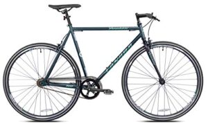 Takara Yuugen Single Speed Flat Bar Fixie Road Bike, 700c, Large, Green