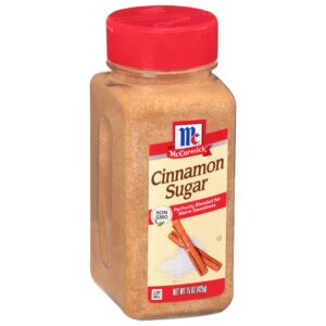 mccormick cinnamon sugar, 15 oz