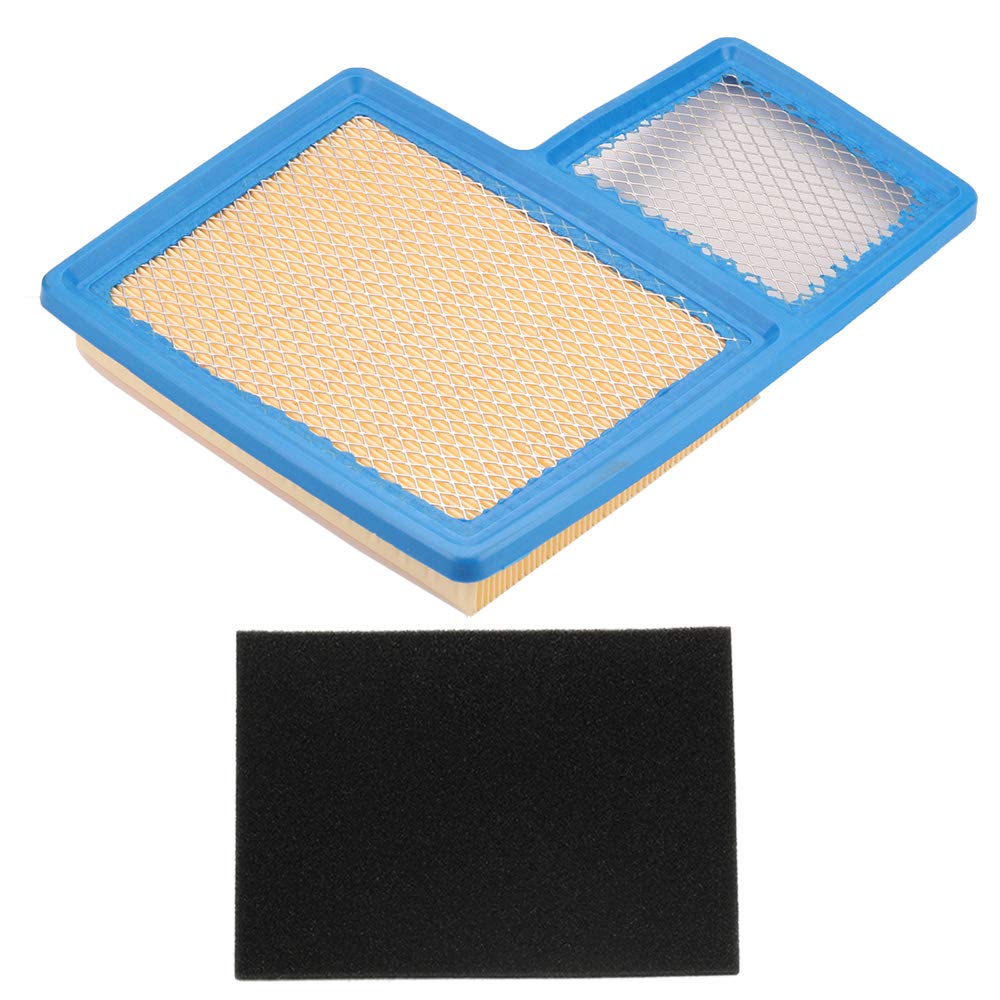 HONEYRAIN G16 Golf Cart Air Filter Tune up Kit for Yamaha G16A G19 G20 G21 G22 G22A G29 Drive Gas Golf Cart 1996-UP 4 Cycle 301cc 357cc Engine Replace JN6-E4450-00 JN6-E4450-01 with Fuel Filter