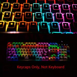 104 keycaps rog backlit keycap for corsair k70 lux k95 k65 k63 k68 k70 mk.2 k95 platinum strafe mk.2 mechanical keyboards gaming