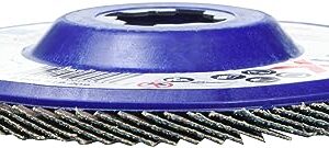 Bosch Professional Straight Flap Disc Best (for Metal, X-LOCK, X571, Diameter 115 mm, Grit Size K120, Bore Diameter 22.23 mm)