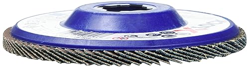 Bosch Professional Straight Flap Disc Best (for Metal, X-LOCK, X571, Diameter 115 mm, Grit Size K120, Bore Diameter 22.23 mm)