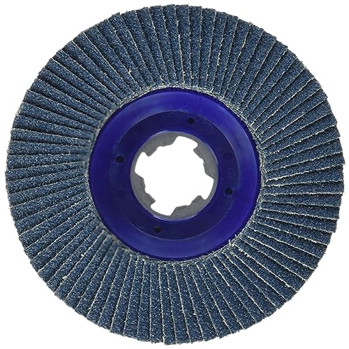 Bosch Professional Straight Flap Disc Best (for Metal, X-LOCK, X571, Diameter 115 mm, Grit Size K120, Bore Diameter 22.23 mm)