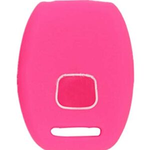 KAWIHEN Silicone Key Fob Cover Holder Compatible with Honda Accord Accord Crosstour CR-V Civic Element Pilot OUCG8D-380H-A N5F-S0084A N5F-A05TAA