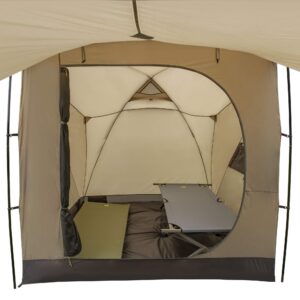 SJK- Slumber Shack 4 Person Tent - Stand-Alone or Vehicle Based 4 Person Camping Tent