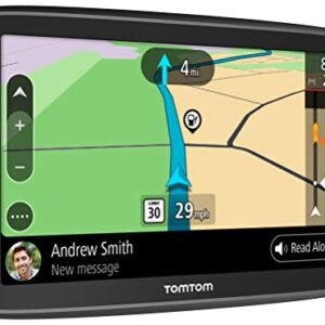 TomTom Go Comfort 5 Inch GPS Navigation Device with Updates via Wi-Fi, Real Time Traffic, Free Maps of North America, Smart Routing, Destination Prediction and Road Trips