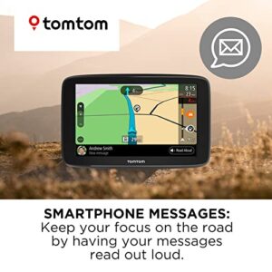 TomTom Go Comfort 5 Inch GPS Navigation Device with Updates via Wi-Fi, Real Time Traffic, Free Maps of North America, Smart Routing, Destination Prediction and Road Trips