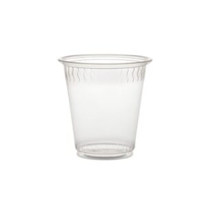 PARTY BARGAINS Clear Plastic Cups, 3 oz, 100 Pack Disposable Drinking Glasses, Juice, Iced Coffee, Cold Drinks, Soda, Water Cups