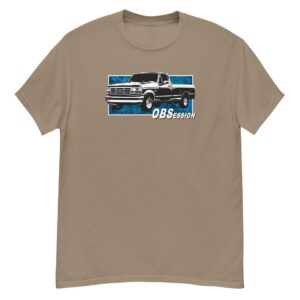 aggressive thread obs t-shirt with f150 2wd truck