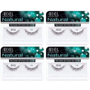 ardell lashes natural 172, 4 pack