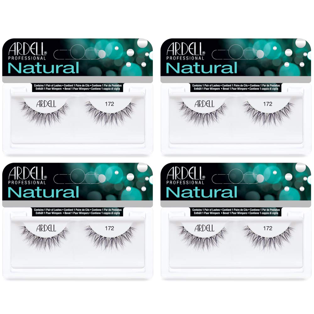 Ardell Lashes Natural 172, 4 PacK