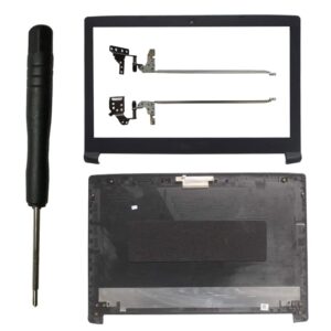 laptop replacement parts fit acer aspire a515-51 a515-51g (top cover case+front bezel cover+lcd screen hinges hinges)