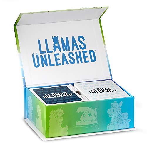 Unstable Games - Llamas Unleashed Base Game - Fun card game for kids, teens, & adults - Strategize and destroy your friends - 2-8 players ages 8+ - Great for game night