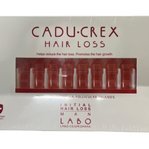 Cadu-Crex's initial hair loss treatment for men, 40 ampoules, Labo