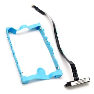 deal4go sata hard drive caddy carrier w/ssd hdd cable (long) dw17 6017b0421501 for hp envy 17 17-j000 m7-j000 17t-j000 touchsmart 17 15-j000