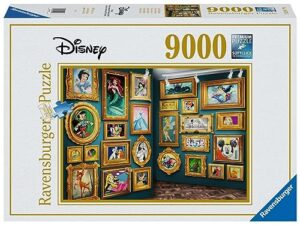 ravensburger disney museum | artful 9000 piece jigsaw puzzle for adults and family - 14973 | premium quality with unique piece design | perfect for leisure, relaxation, and gifting | size: 76 x 54