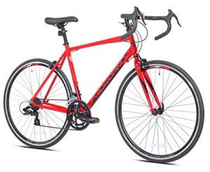 700c giordano aversa road bike, red, medium