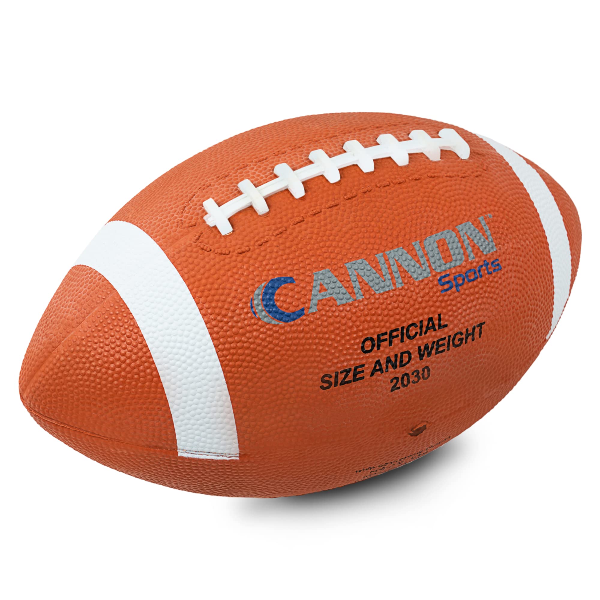 Cannon Sports Rubber Football for Games, Training & Practice (Official)