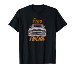 f100 fridge truck graphic gift t-shirt