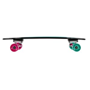 Kryptonics Mini Cutaway Cruiser 26" Complete Skateboard, Mermaids