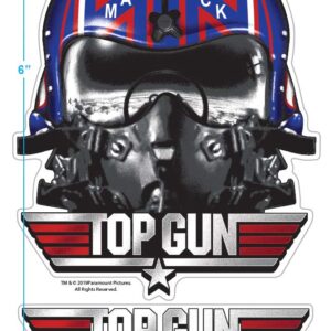 Top Gun Maverick Helmet T Shirt & Stickers (Medium)