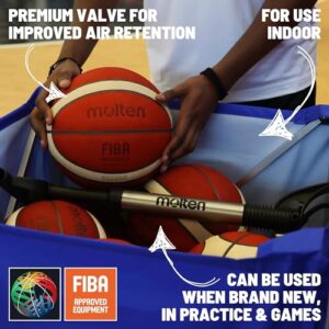 Molten BG5000 FIBA Approved Game Ball, Orange/Tan, Size 7