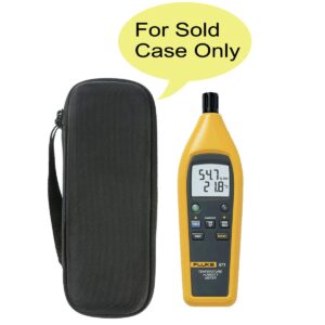 co2CREA Hard Travel Case Replacement for Fluke 971 Temperature Humidity Meter