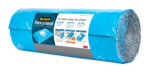 Scotch Flex and Seal Shipping Roll, 10 ft x 15 in, Just Ship It, No Boxes, No Tape, Easy Packaging Alternative to Poly Mailers, Shipping Bags, Bubble Mailers, Padded Envelopes, Boxes (FS-1510)