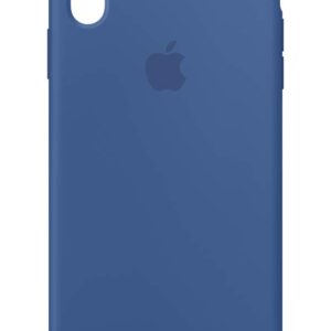 Apple iPhone XS Max Silicone Slim Fit Case - Delft Blue, 6.46 Inches