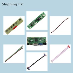 HDMI DVI VGA LVDs Display Controller Board for 21.5" 23" 27 inch 1920x1080 30 Pin LCD Screen Panel