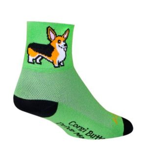 sockguy classic 3in ernie cycling/running socks (ernie - l/xl)