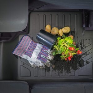 SMARTLINER All Weather Custom Fit Cargo Trunk Liner Floor Mat Black Compatible with 2018-2022 Chevrolet Equinox/GMC Terrain