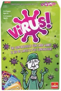 goliath virus card game the contagiously fun card game, green (108644)