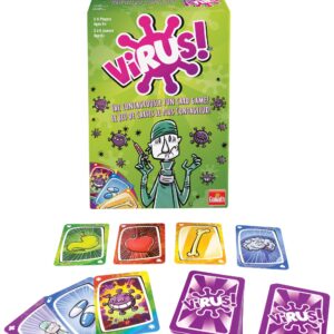 Goliath Virus Card Game The Contagiously Fun Card Game, Green (108644)