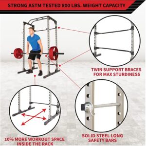 Fitness Reality 810XLT Super Max Power Cage | Optional Lat Pull-down Attachment and Adjustable Leg Hold-down | Lat Pull-down Attachment Only