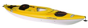 pelican - maxim 100x recreational kayak - sit-in - lightweight one person kayak - 10ft